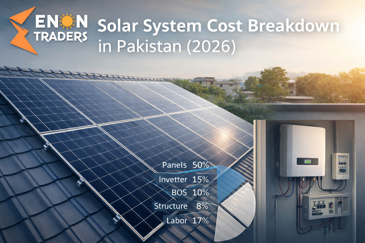 Solar System Cost Breakdown in Pakistan (2026)